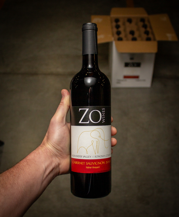 Last Bottle - ZO Wines Cabernet Sauvignon Hafner Vineyards Alexander ...