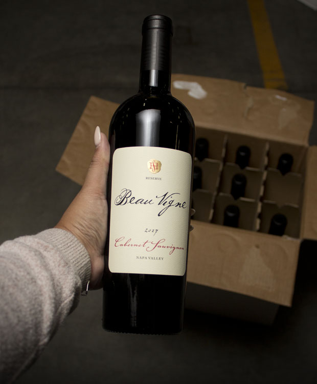 Last Bottle - Beau Vigne Cabernet Sauvignon Reserve Napa Valley 2017