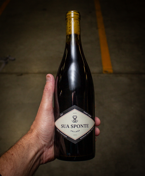 Last Bottle - Sua Sponte Cellars Pinot Noir Foss Vineyard Russian River ...
