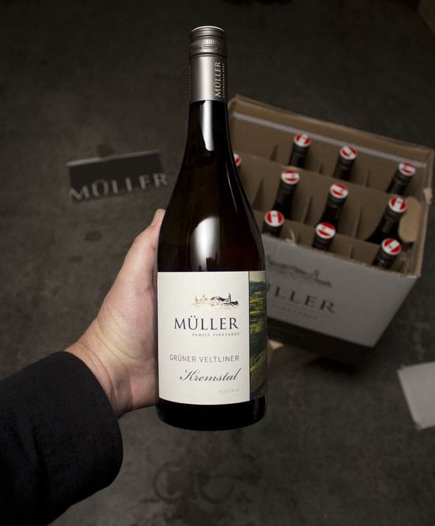 Last Bottle - Muller Family Vineyards Gruner Veltliner Kremstal Austria ...