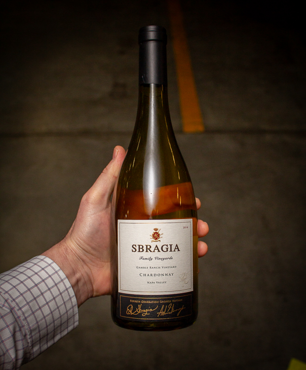 Last Bottle - Sbragia Family Vineyards Chardonnay Gamble Ranch Vineyard ...