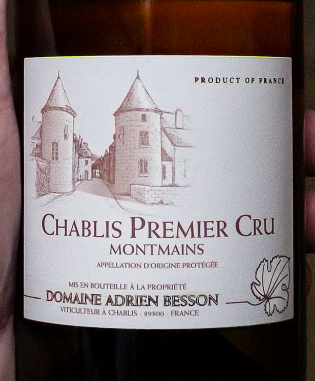 Last Bottle - Domaine Besson Chablis Montmains Premier Cru 2022