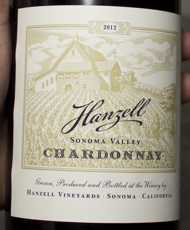 Last Bottle - Hanzell Chardonnay Sonoma Valley 2012