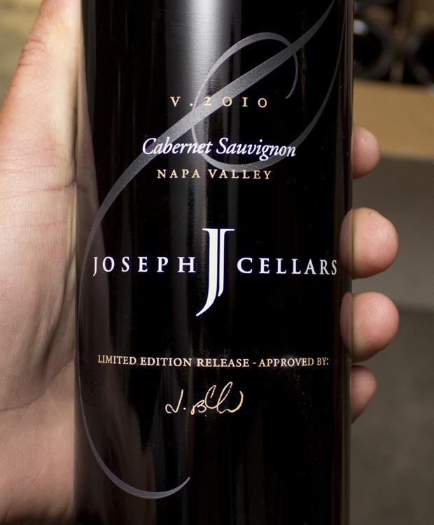 Last Bottle - Joseph Cellars Cabernet Sauvignon Limited Edition Release ...