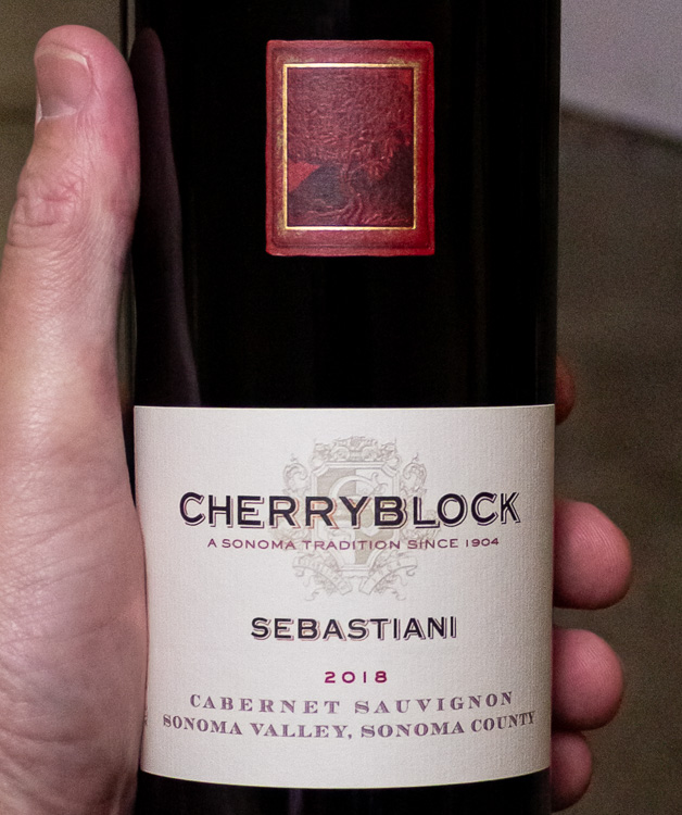 Last Bottle - Sebastiani Cabernet Sauvignon Cherryblock Sonoma Valley 2018