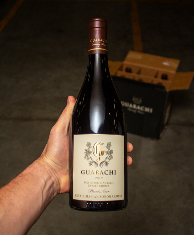 Last Bottle - Guarachi Pinot Noir Sun Chase Vineyard Petaluma Gap ...