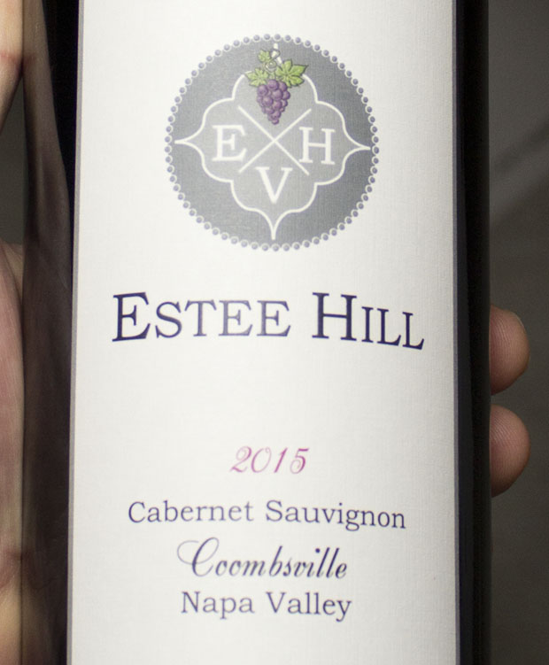 Last Bottle - Estee Hill Cabernet Sauvignon Coombsville Napa Valley 2015