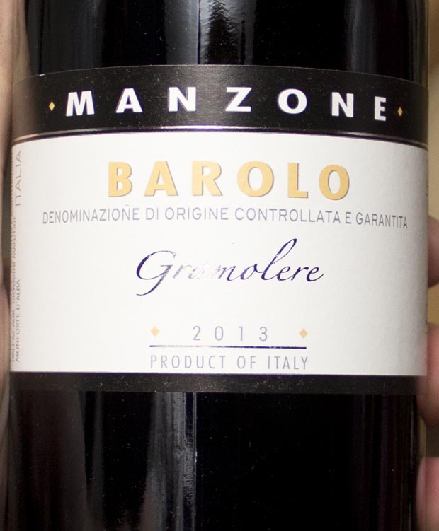 Last Bottle - Giovanni Manzone Barolo Gramolere 2013