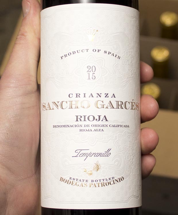 Last Bottle - Bodegas Patrocinio Sancho Garces Tempranillo Crianza ...