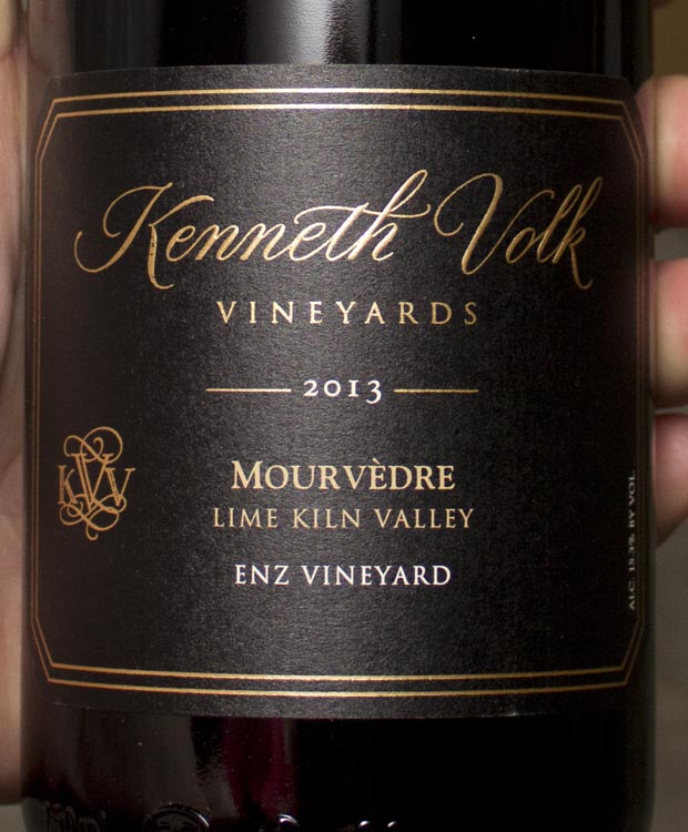 Last Bottle - Kenneth Volk Vineyards Mourvedre Enz Vineyard Lime Kiln ...