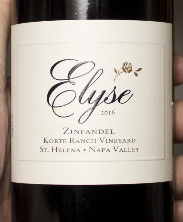 Last Bottle - Elyse Winery Zinfandel Korte Ranch Vineyard St. Helena ...