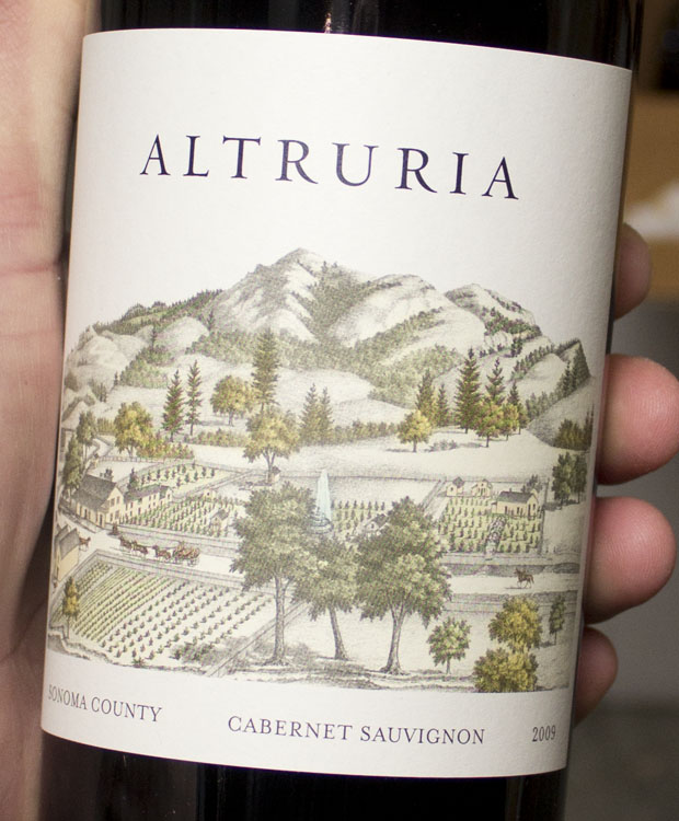 Last Bottle - Altruria Cabernet Sauvignon Sonoma County 2009