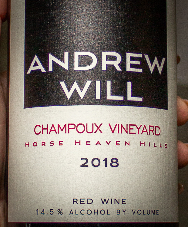 Last Bottle - Andrew Will Red Blend Champoux Vineyard Horse Heaven ...
