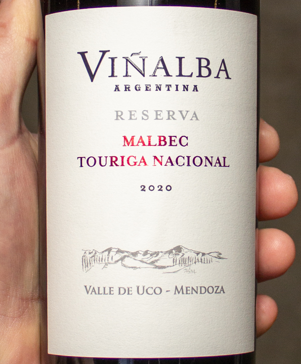 Last Bottle - Vinalba Malbec Touriga Nacional Reserva 2020