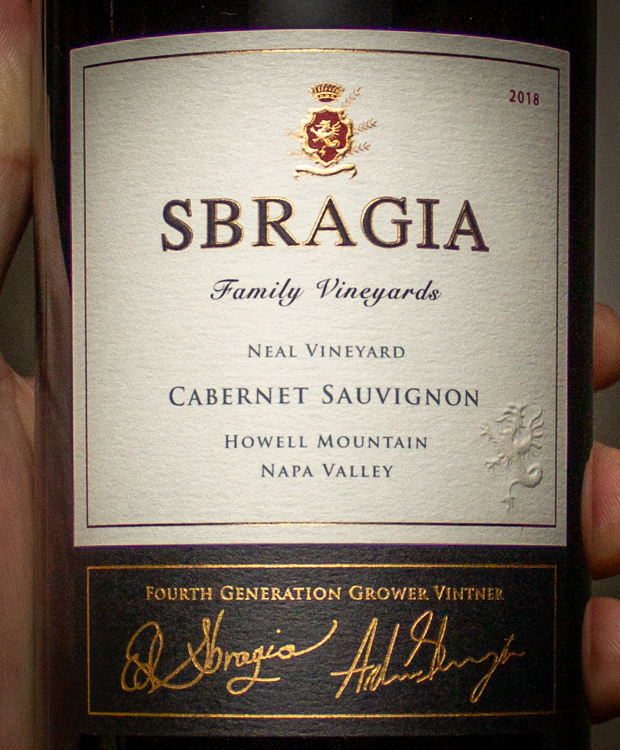 Last Bottle - Sbragia Family Vineyards Cabernet Sauvignon Neal Vineyard ...