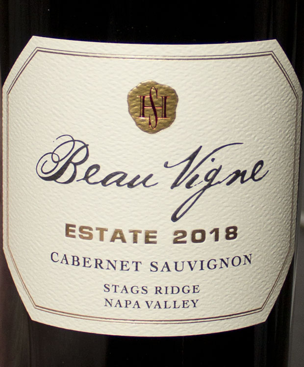 Last Bottle - Beau Vigne Cabernet Sauvignon Estate Stags Ridge Vineyard ...