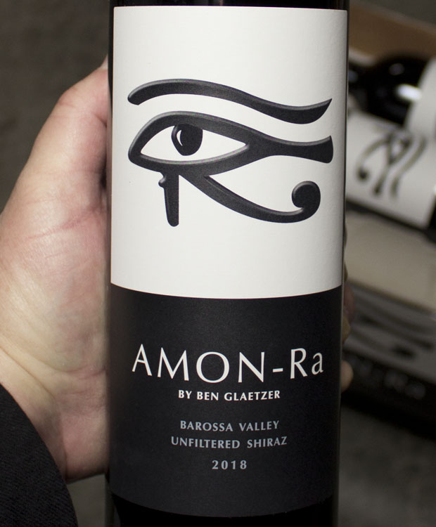 Last Bottle - Amon-Ra by Ben Glaetzer Unfiltered Shiraz Barossa Valley ...