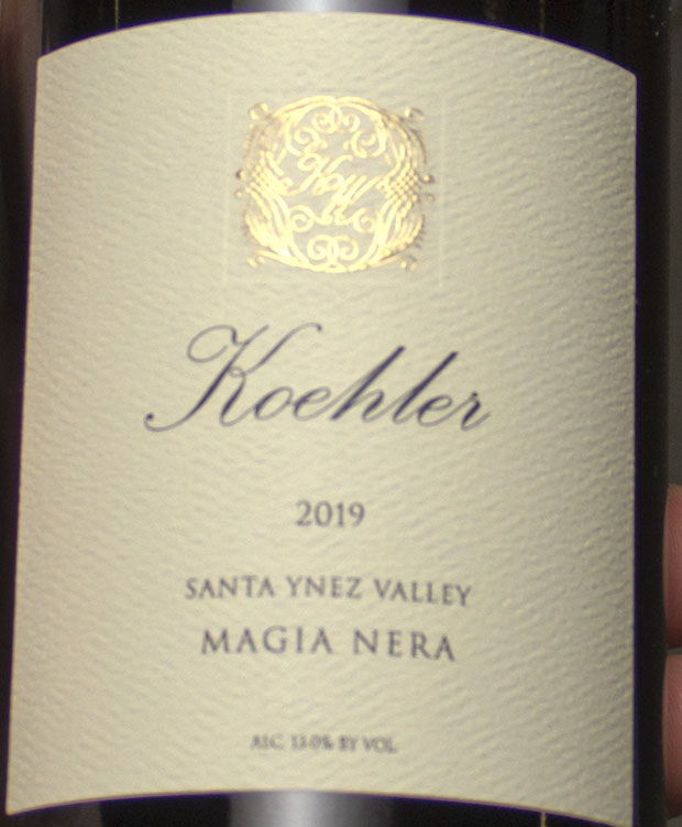 Last Bottle - Koehler Proprietary Red Magia Nera Santa Ynez Valley 2019