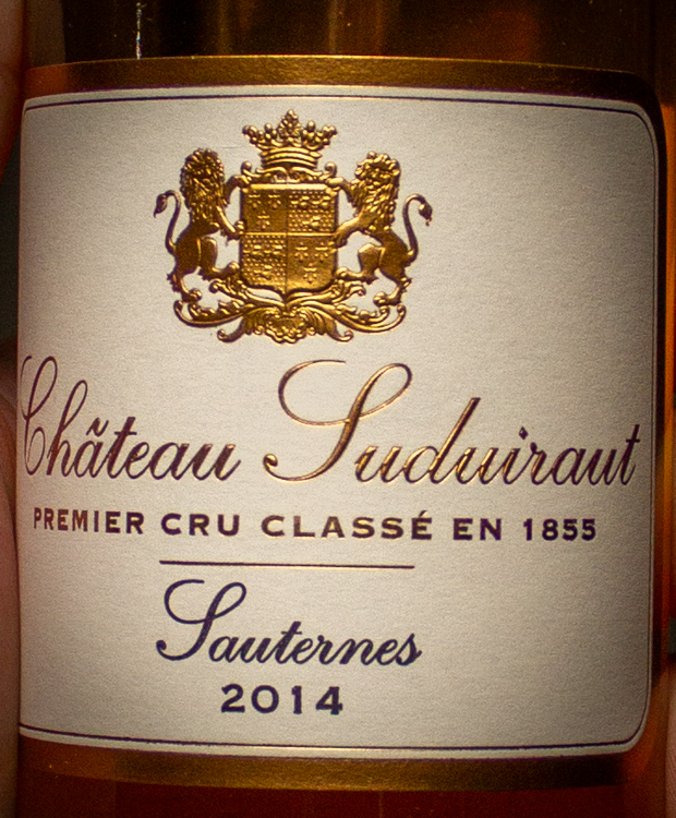 Last Bottle - Château Suduiraut Sauternes Premier Cru Classe 2014 (Half Bottle 375mL)