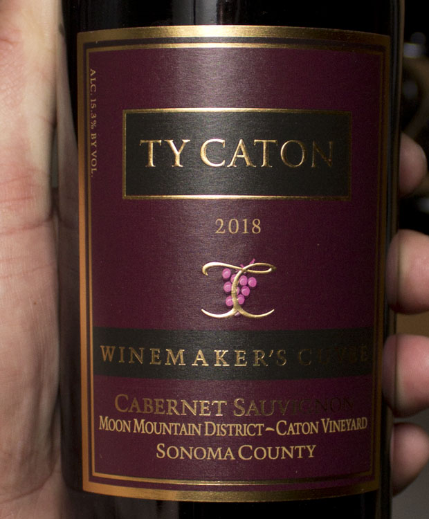 Last Bottle - Ty Caton Cabernet Sauvignon Winemaker's Cuvee Estate Moon ...