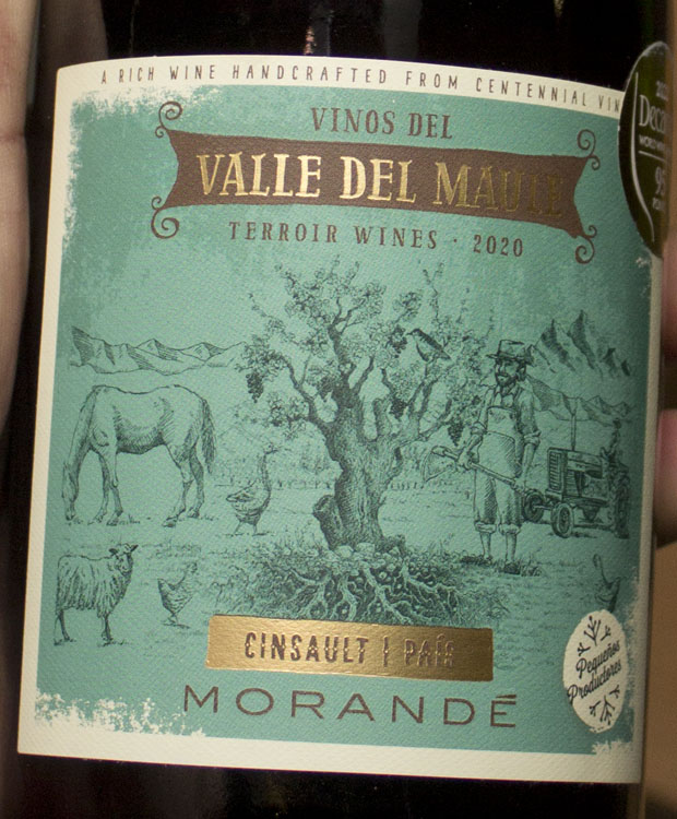 Last Bottle - Morande Cinsault Pais Valle del Maule Valley 2020