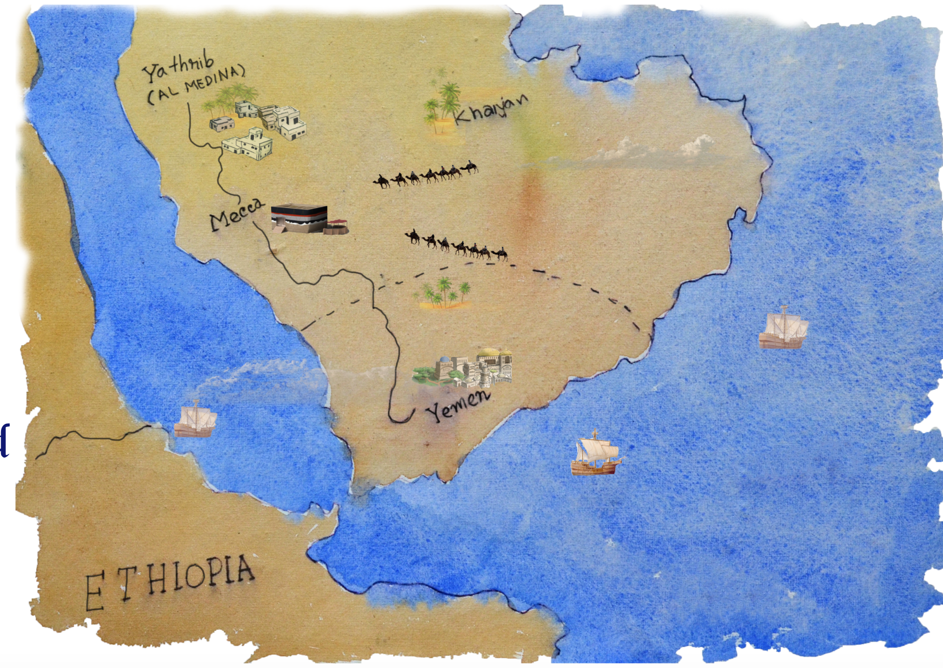 Yathrib Map