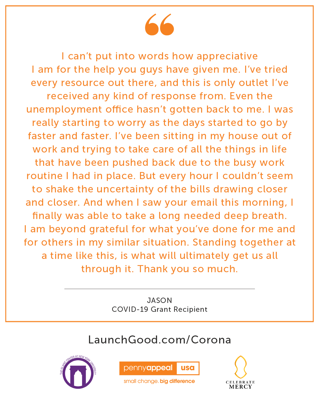 Launchgood Campaign Help us to give urgent support to our s project in ...