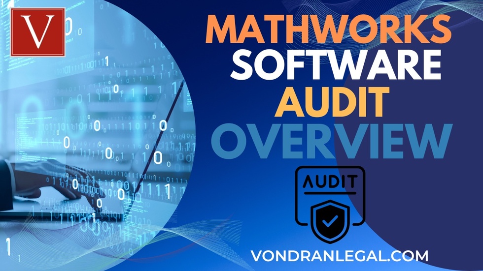 Did you get an audit demand from MathWorks? | Vondran Legal