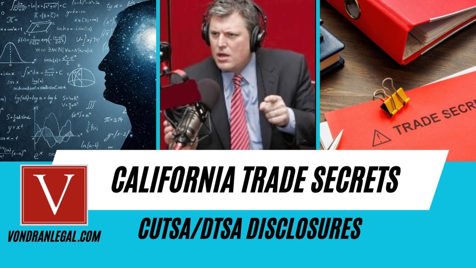 If Plaintiff will not disclose trade secrets, move for summary judgment ...