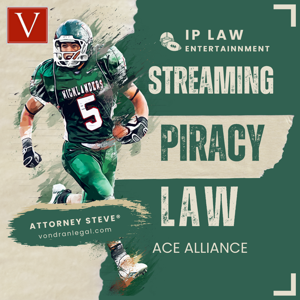 The ongoing piracy battle between ACE Alliance and StreamEast | Vondran Legal
