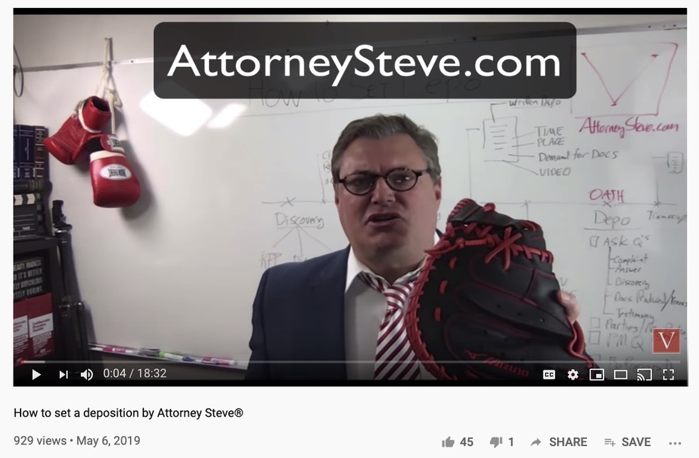 Attorney Steve's Ultimate Depositions Tips | Vondran Legal