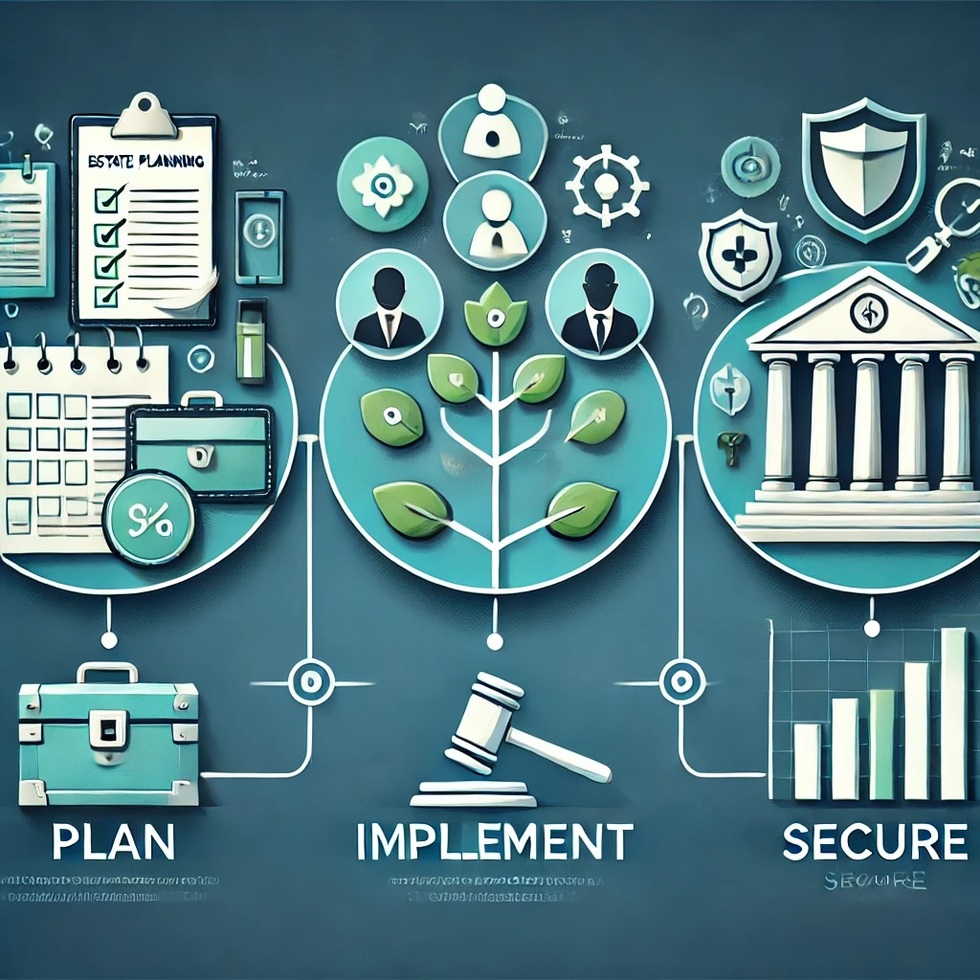 Plan, Implement, Secure: Our Unique Estate Planning System | James ...
