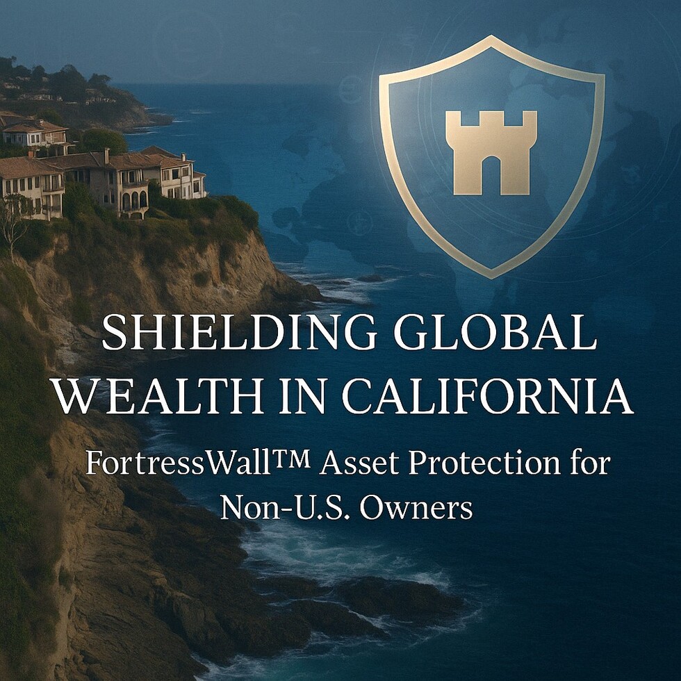 California Asset Protection for Non-Citizens | FortressWall by James ...