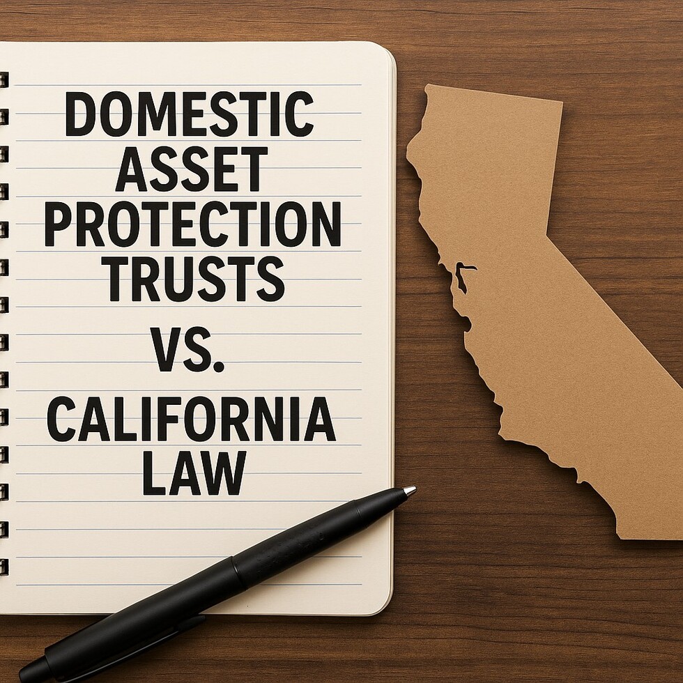 Why DAPTs Don’t Work in California: AB 2837 & Better Asset Protection ...