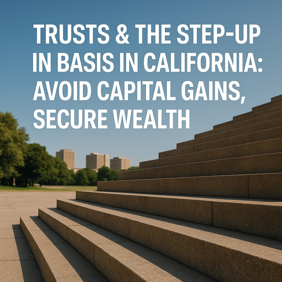 Trusts and Step-Up in Basis for California Estates: Avoid Capital Gains