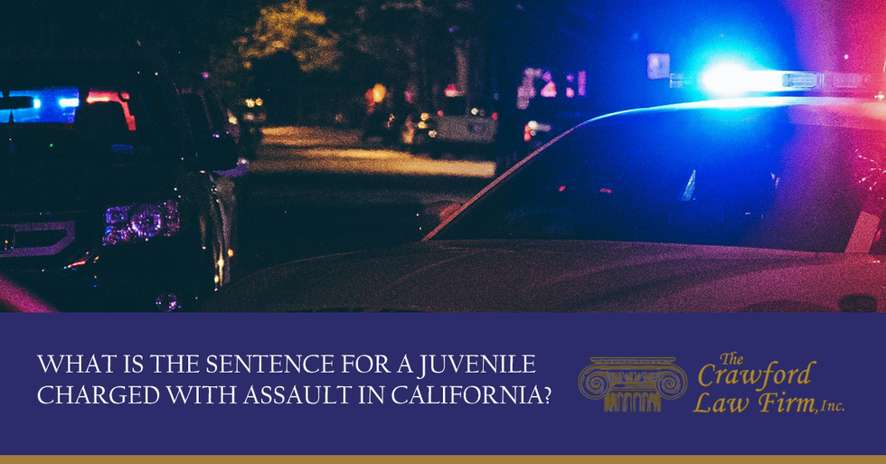 What is the Sentence for a Juvenile Charged with Assault in California ...