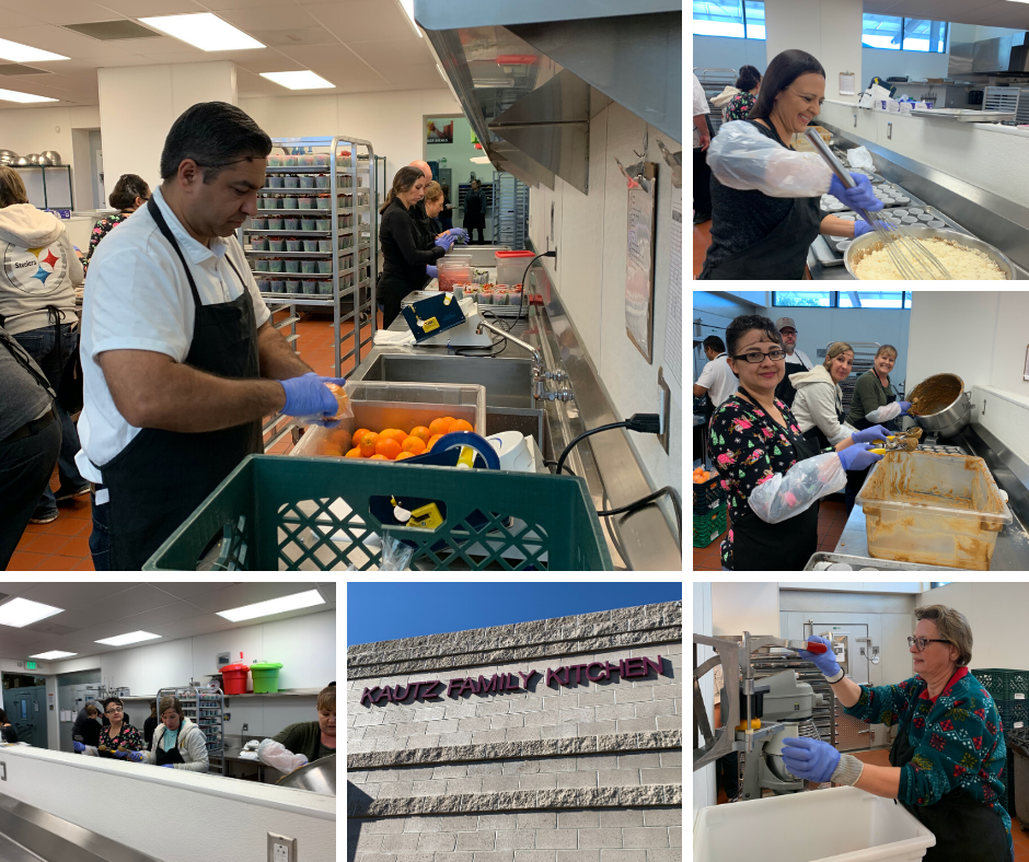 SSA Volunteers at Caridad Kitchen | Schmidt, Sethi & Akmajian