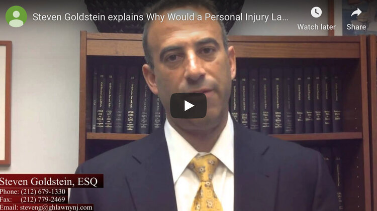 Steven Goldstein explains Why Would a Personal Injury Lawyer Reject or ...