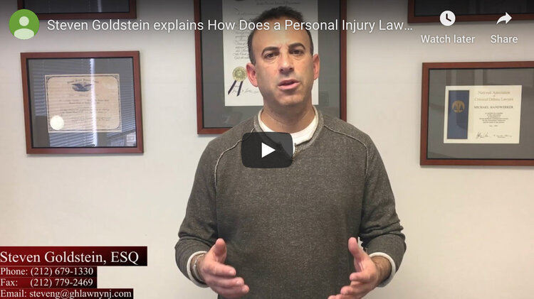 Steven Goldstein explains How Does a Personal Injury Lawyer Gets Paid ...