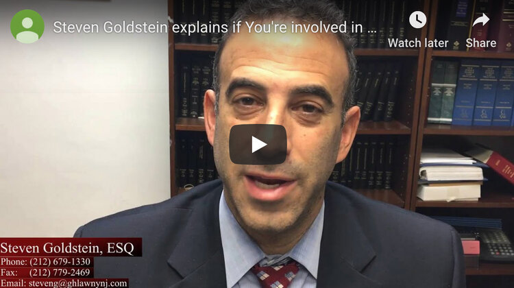 Steven Goldstein explains if You're involved in an Accident the Car or ...