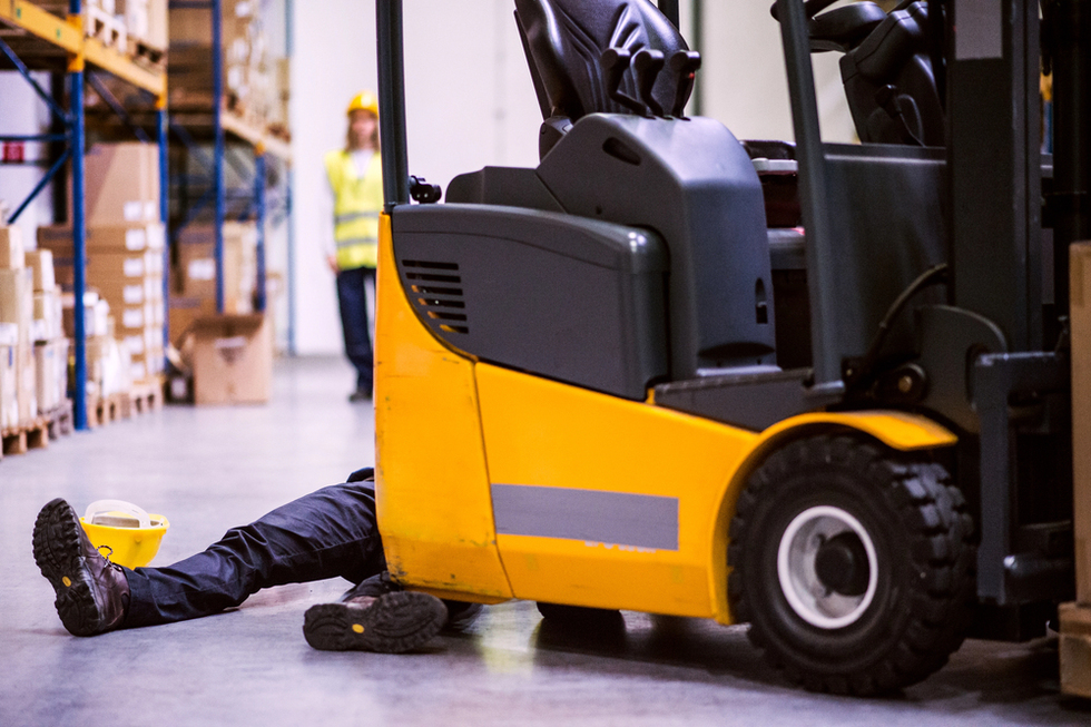 Forklift Accident Injuries: What to Do Immediately After an Accident