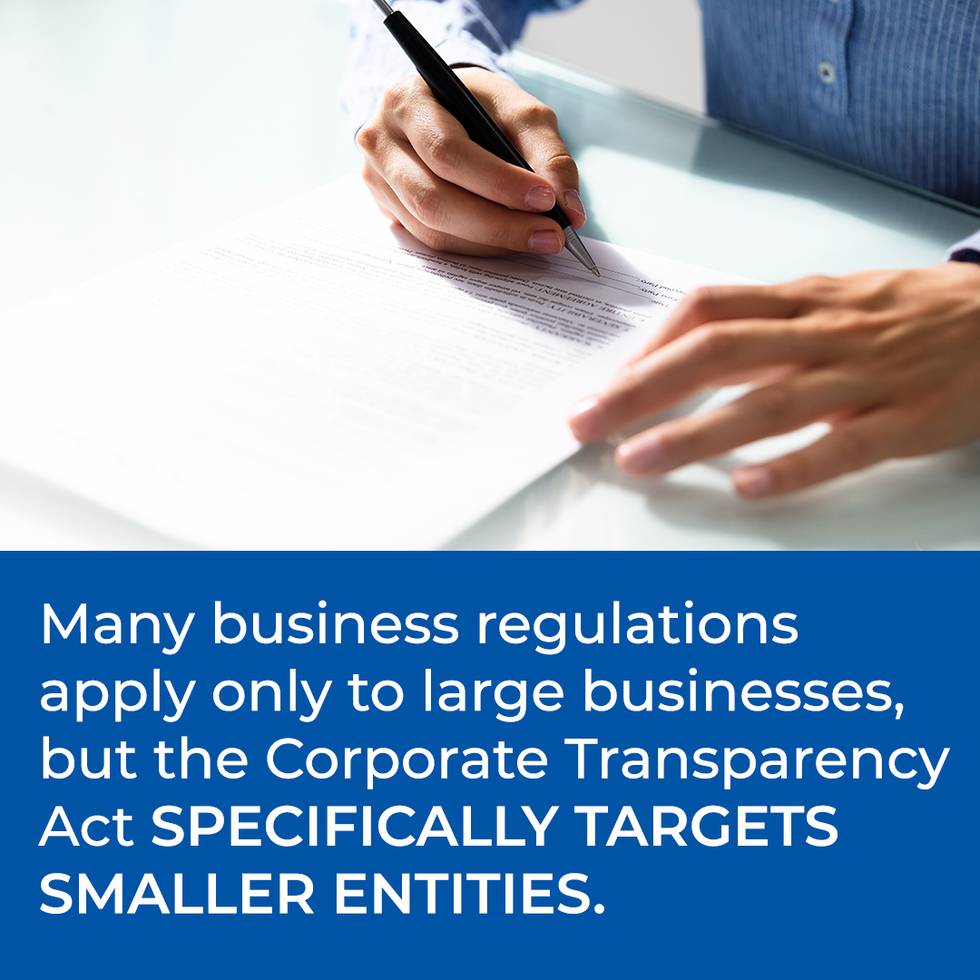 The Corporate Transparency Act and What is Required | O'Connor Law ...