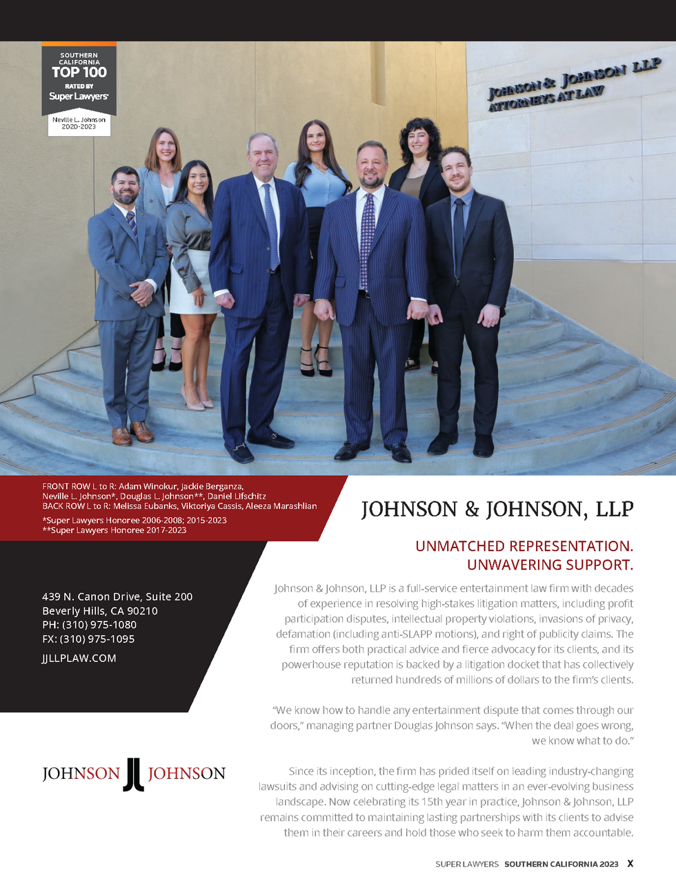 Multiple Johnson & Johnson Attorneys Named to Super Lawyers in 2023 ...