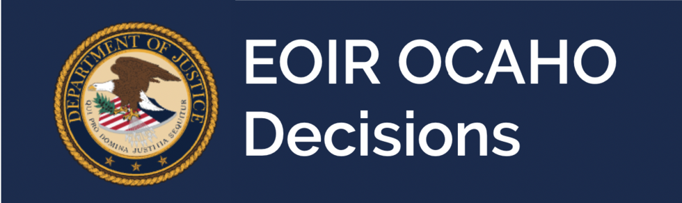 EOIR OCAHO Decision United States v. Koy Chinese & Sushi Restaurant ...