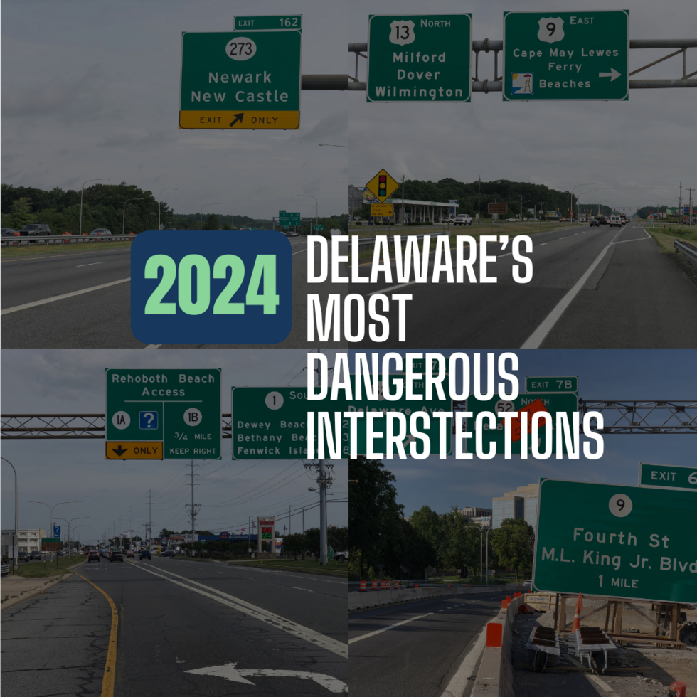 Delaware's Most Dangerous Intersections In 2024 | Law Office of Trapp ...