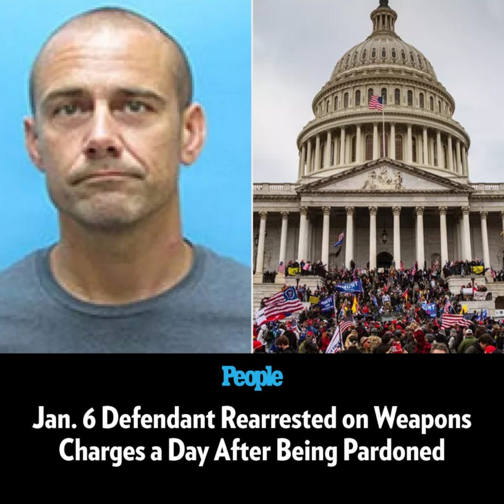 Jan 6 Defendant Pardoned Rearrested | Lento Law Firm