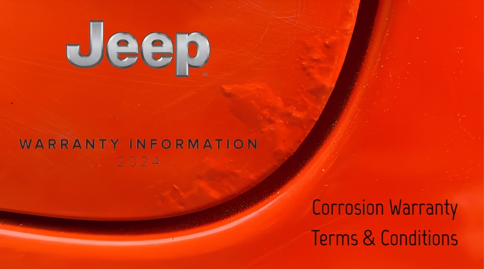 Jeep Corrosion Warranty