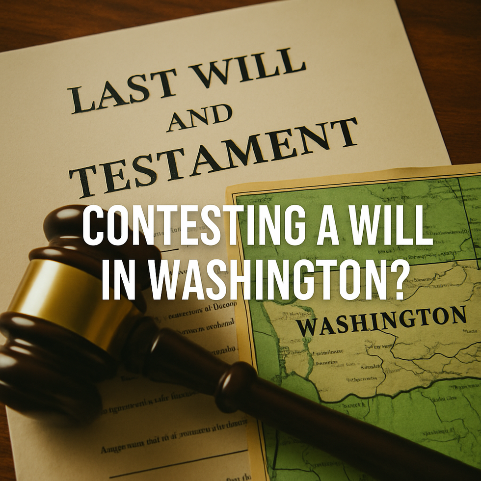 Will Contests in Washington State: How TEDRA Helps Shape the Process