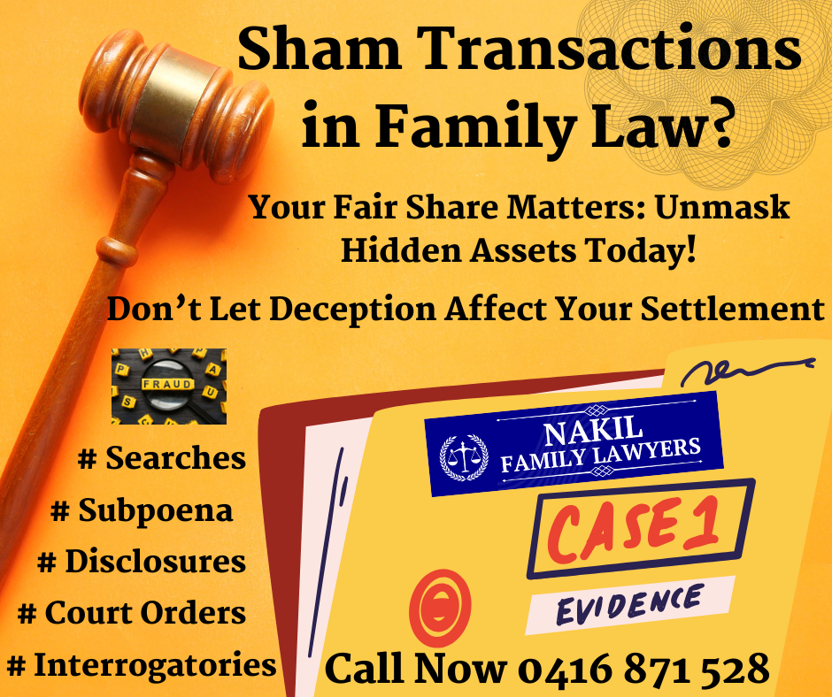 Sham Transactions in Family Law? Your Fair Share Matters: Unmask Hidden ...
