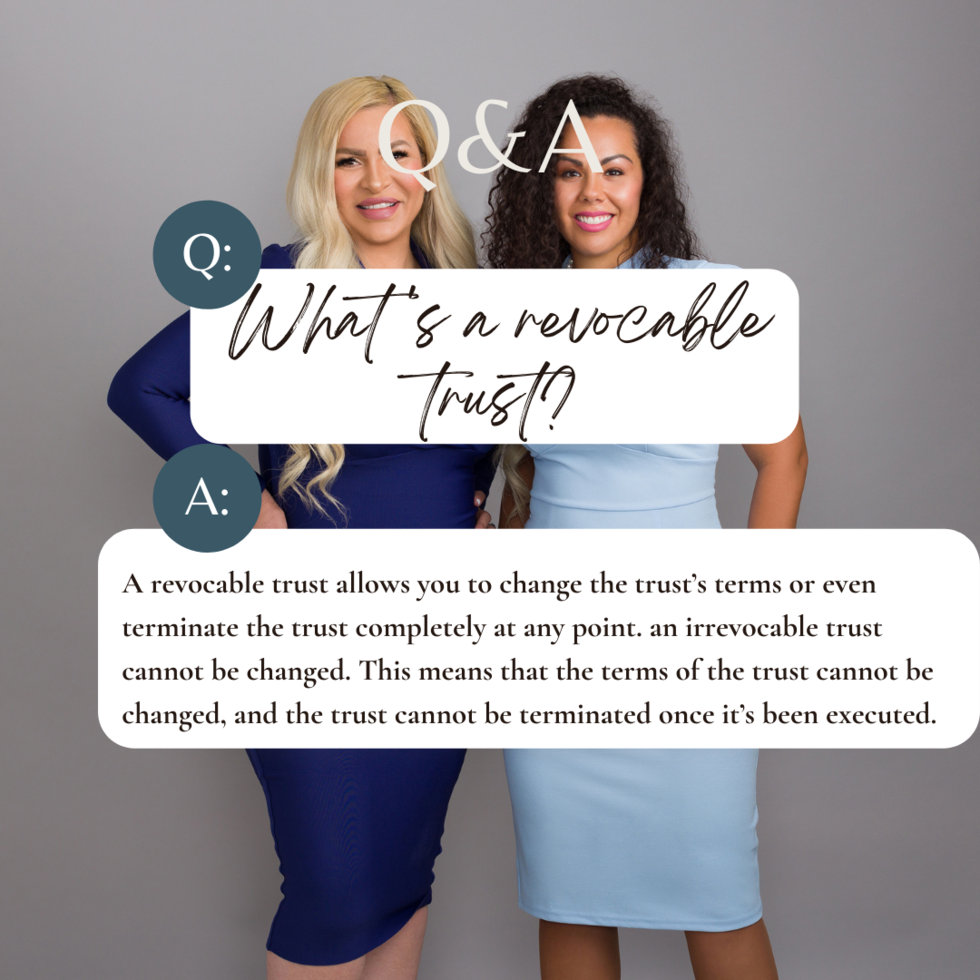 What is the difference between a Revocable and Irrevocable Trust ...
